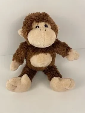 Toys | Baby Aspen Monkey Rattle Plush Lovey 9 | Poshmark